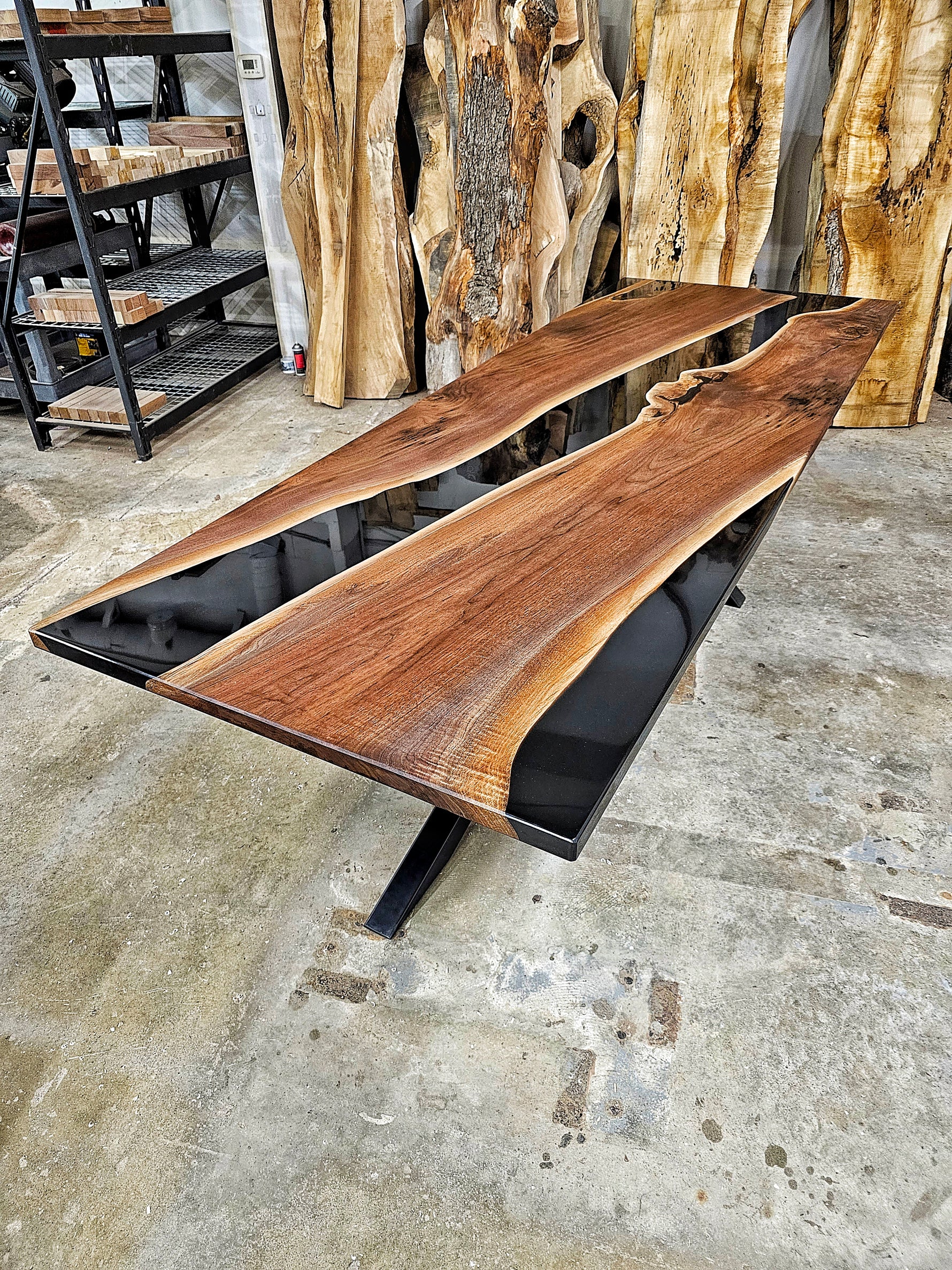 Conference Tables - Wood & Epoxy, Airbrushing: Seats up to 20 People ...