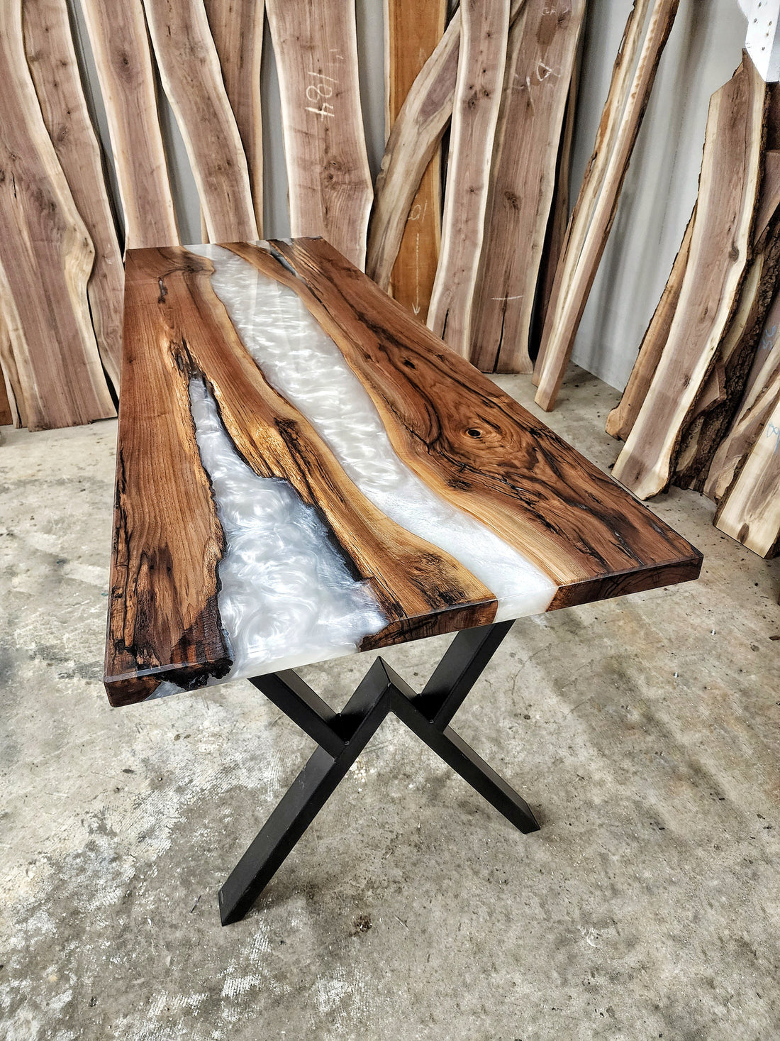 Dining Tables - Create Your Custom Size – Backyard Resin