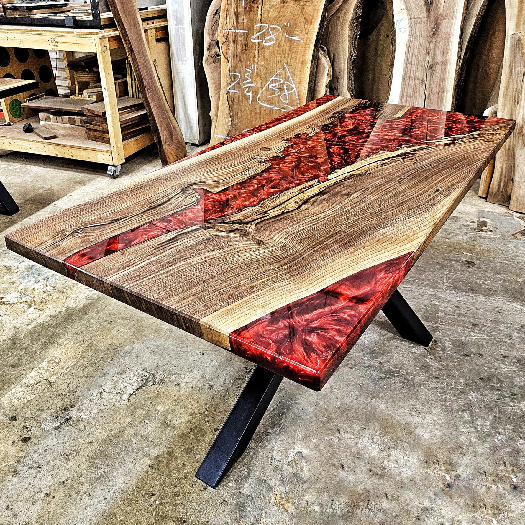 Dining Tables - Create Your Custom Size – Backyard Resin
