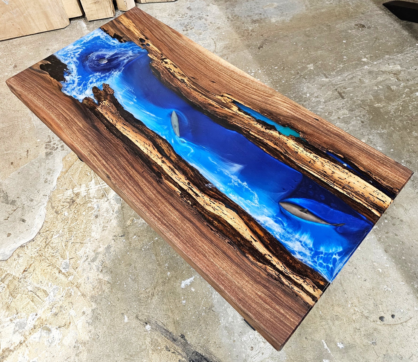 Dining Tables - Create Your Custom Size – Backyard Resin