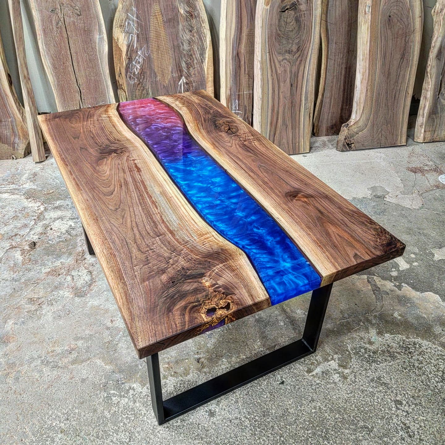 Dining Tables - Create Your Custom Size – Backyard Resin